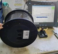 China 0.43mm Tight-Buffered SM Single Mode Bare Optical Fiber G.657A2 for sale