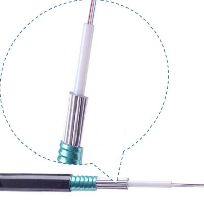 China GYXTS Steel Tape Armored 6 Core Anti Rodent Fiber Optic Cable for sale