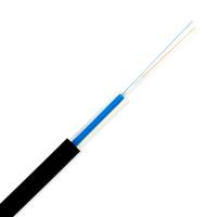 China Outdoor Dielectric Flat Drop Fiber Optic Cable Single Mode OS2 PE Jacket for sale