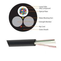 China ASU 4 Core Mini ADSS Fiber Optic Cable Single Mode G.652.D for sale