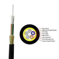 China ADSS Fiber Optic Cable 12-144 Core Single Mode G652D Aerial Outdoor for sale