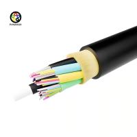 China ADSS Fiber Optic Cable G652D 32-144 Core Aerial Installation for sale