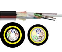 China ADSS Fiber Optic Cable 12 24 48 Core G652D Single Jacket 120m for sale
