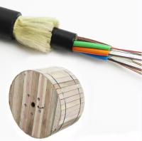 China ADSS Fiber Optic Cable 12 24 48 Core G652D Single Jacket 120m for sale