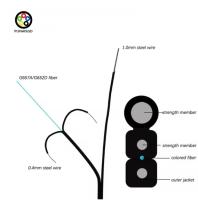China GJYXCH Steel Wire FTTH Drop Cable LSZH Indoor Outdoor 1-4 Core for sale