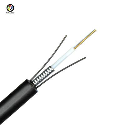 China 12 Core GYXTW Outdoor Fiber Optic Cable G652D Single-Mode 8mm for sale