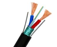 China 8-Core Fiber Optic Composite Cable with 1.5mm² Copper Wire for sale