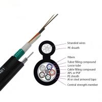 China 24 Core GYTC8S Aerial Figure 8 Fiber Optic Cable G652D Outdoor for sale