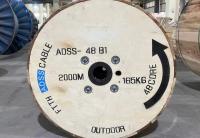 China ADSS Fiber Optic Cable 144 Core Aerial G652D Single Mode for sale