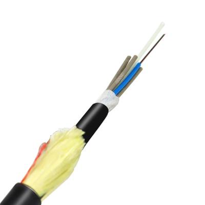 China ADSS Fiber Optic Cable 300M Span Single Mode Aerial Installation for sale