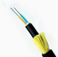 China ADSS Fiber Optic Cable 6-144 Cores Aerial Single Mode PE Sheath for sale