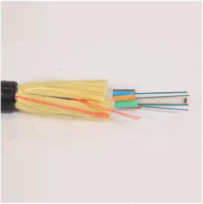 China ADSS Fiber Optic Cable 24 Core Single Mode Aerial Self Supporting for sale