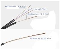 China FTTH Drop Cable GJYXCH 2 Core LSZH Indoor Outdoor 1km 2km for sale