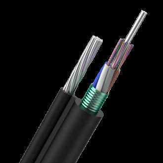 China GYTC8S Aerial Figure 8 Fiber Optic Cable 24 Core G652D Outdoor Self-Supporting for sale
