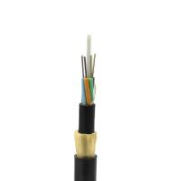 China ADSS Fiber Optic Cable Single Mode Aerial PE Sheath 6-144 Cores for sale