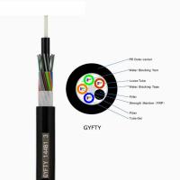 China 24-288 Fiber Duct Cable GYFTY Non-Armored Outdoor PE Jacket for sale