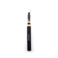 China ADSS Fiber Optic Cable 12-144 Fibers Aerial Double Jacket PE/AT for sale