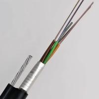 China GYTC8S Aerial Figure 8 Fiber Optic Cable 12/24/96 Core PE/LSZH Jacket for sale
