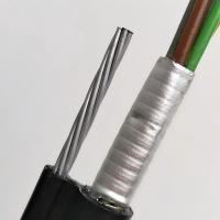 China GYTC8S Aerial Figure 8 Fiber Optic Cable 12/24/96 Core PE/LSZH Jacket for sale