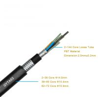 China GYTA53 Direct Buried Fiber Optic Cable 4-144 Core Single Mode G652D for sale