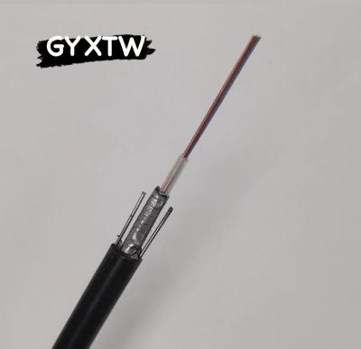 China GYXTW 12 Core Armored Outdoor Fiber Optic Cable Aerial G652D for sale