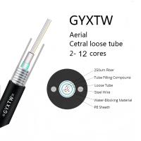 China GYXTW Outdoor Armored Fiber Optic Cable 8mm Aerial G652D for sale