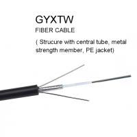 China GYXTW Outdoor Armored Fiber Optic Cable 8mm Aerial G652D for sale