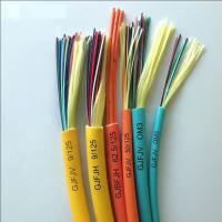 China Indoor LSZH OM4 OM3 Fiber Optic Cable 24F Aqua 8.5mm for sale