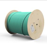 China Indoor LSZH OM4 OM3 Fiber Optic Cable 24F Aqua 8.5mm for sale