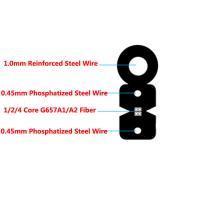 China FTTH Drop Cable GJYXCH 2b6 LSZH Aerial Self-Supporting 1km 2km for sale