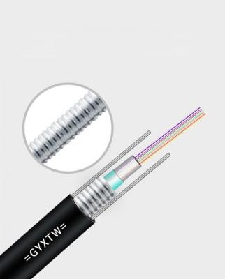 China GYXTW 12 Core Single Mode G652D Outdoor Fiber Optic Cable for sale