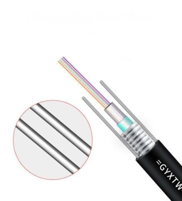 China GYXTW-12B1.3 Outdoor Fiber Optic Cable 12 Core G652D Aerial for sale