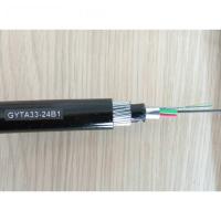 China GYTA33 24-Core Anti Rodent Fiber Optic Cable Steel Wire Armored for sale