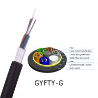 China GYFTY63 Anti Rodent Fiber Optic Cable FRP Strength Non-Armored 24 Core for sale