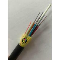 China ADSS Fiber Optic Cable 6-144 Core Aerial Single Mode Multimode for sale