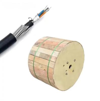 China GYTA33 Steel Tape Armored Fiber Optic Cable 12 Core Underground PE Jacket for sale