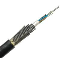China GYTA33 Steel Armored Anti Rodent Fiber Optic Cable 72-144C G652D for sale