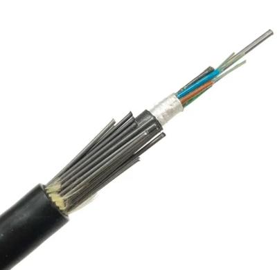 China GYTA33 Steel Armored Anti Rodent Fiber Optic Cable 72-144C G652D for sale