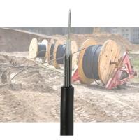 China Anti Rodent Fiber Optic Cable GYXTS 24 Core OS2 Single Mode Steel Wire Armoured for sale