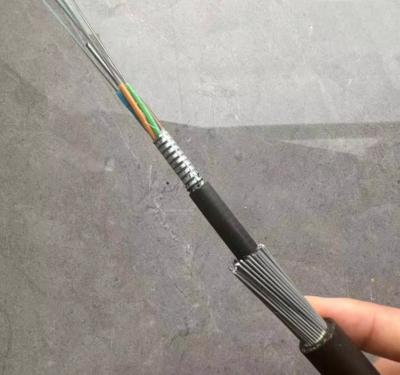 China GYTA33 Steel Wire Armored Fiber Optic Cable 24-Core SC Connector 1km MOQ for sale