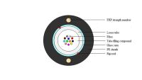 China 12 Core Outdoor Fiber Optic Cable GYXTW-12B1.3 G652D Singlemode for sale