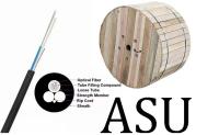 China ASU80 12-Core ADSS Fiber Optic Cable for Aerial Installation for sale