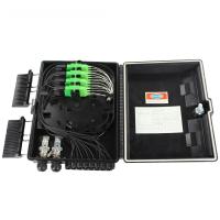 China 16 Core FTTH Fiber Terminal Box with SC/LC/ST/FC Adapters for sale