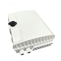 China 16 Core FTTH Fiber Terminal Box with SC Adaptors for sale