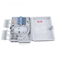 China 12 Port FTTH Fiber Optic Splitter Box with SC/LC Connectors for sale