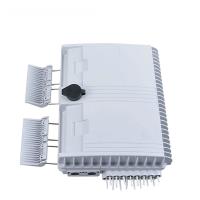China 12 Port FTTH Fiber Optic Splitter Box with SC/LC Connectors for sale