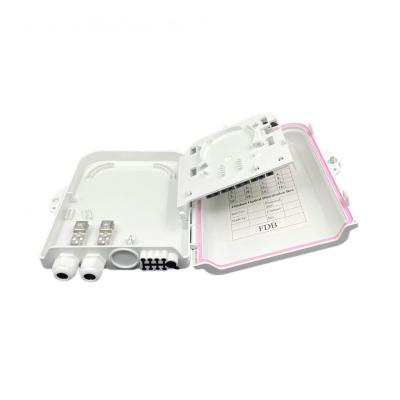 China 16 Core FTTH Fiber Distribution Box with SC/LC/ST/FC Connectors for sale