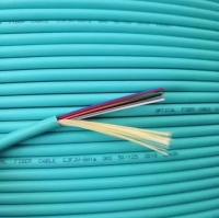 China GJFJV 24F OM4 Indoor Fiber Optic Cable LSZH Aramid Yarn for sale