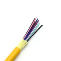 China GJFJV 24F OM4 Indoor Fiber Optic Cable LSZH Aramid Yarn for sale