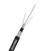 China GYXTW53 Armored Fiber Optic Cable 2-12 Core Single Mode Outdoor for sale